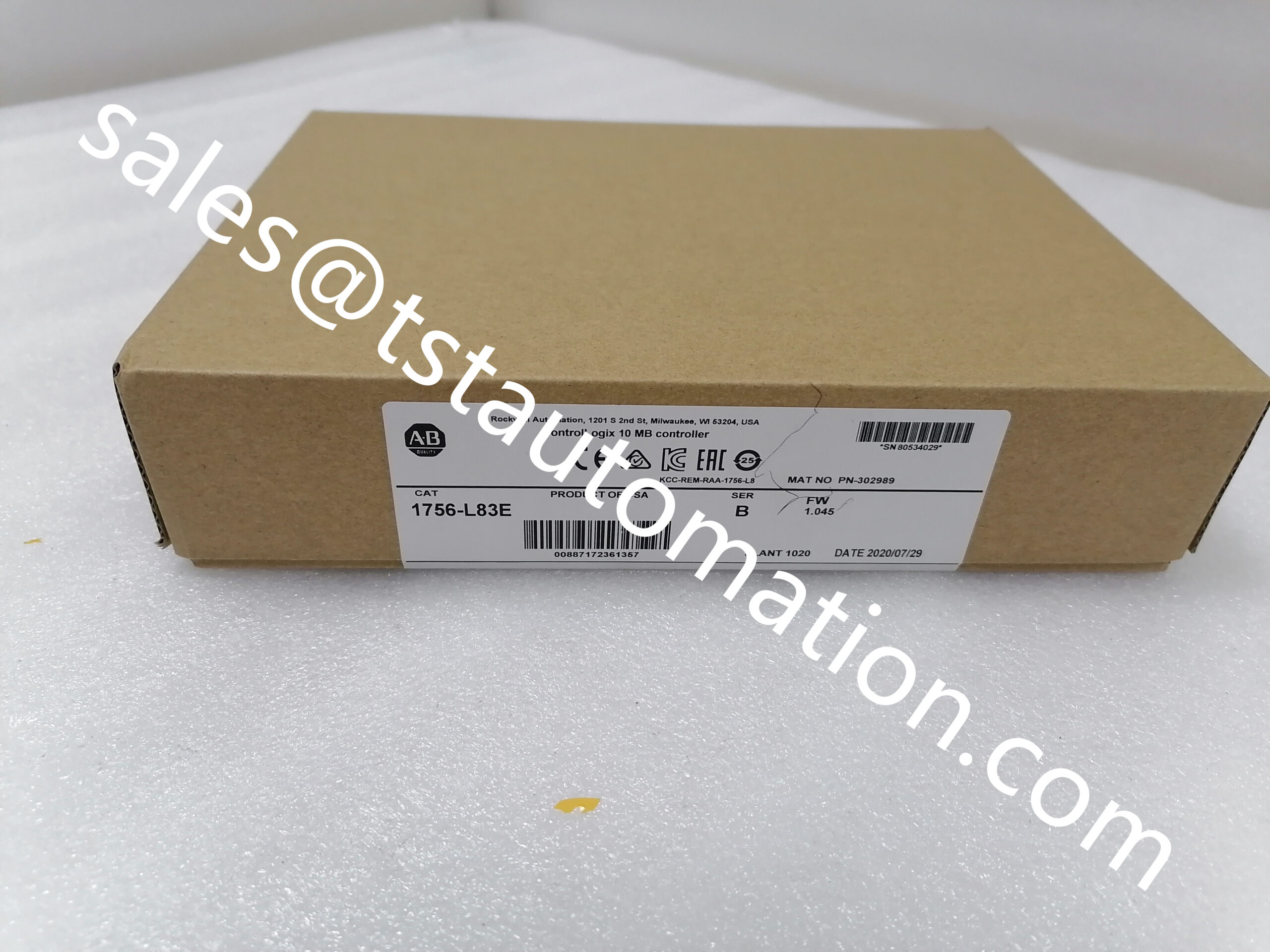Allen Bradley various brands of plc 1756-L83E – TST Automation